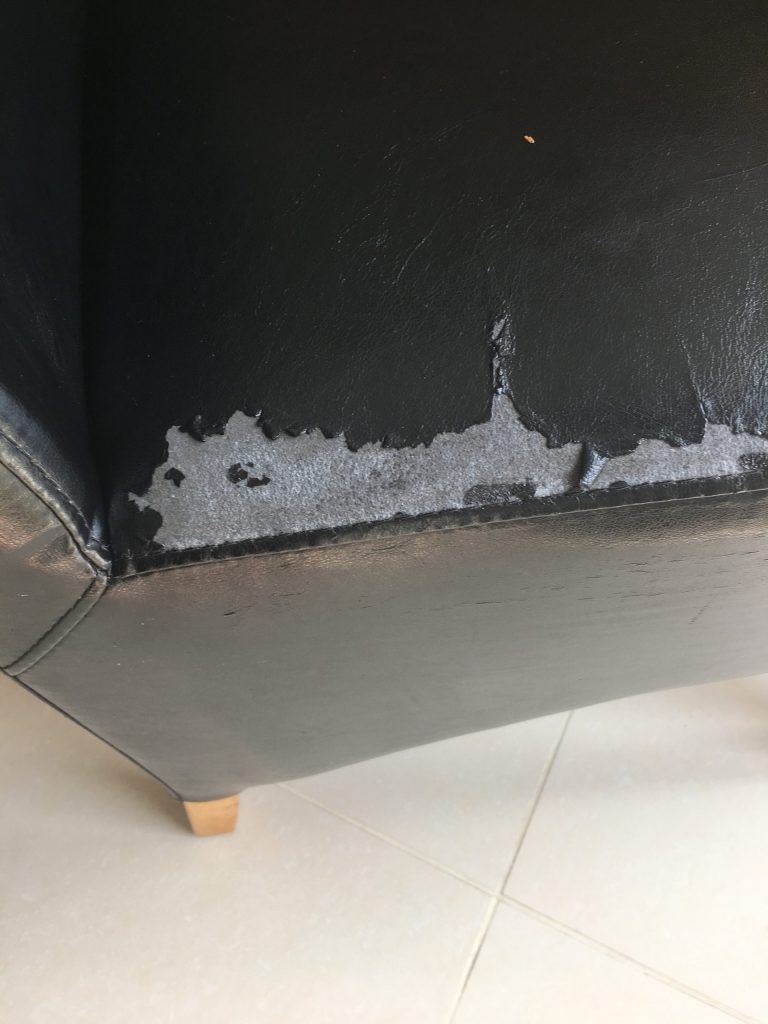 Peeling Leather - Leather Repair Company - Leather Encyclopaedia